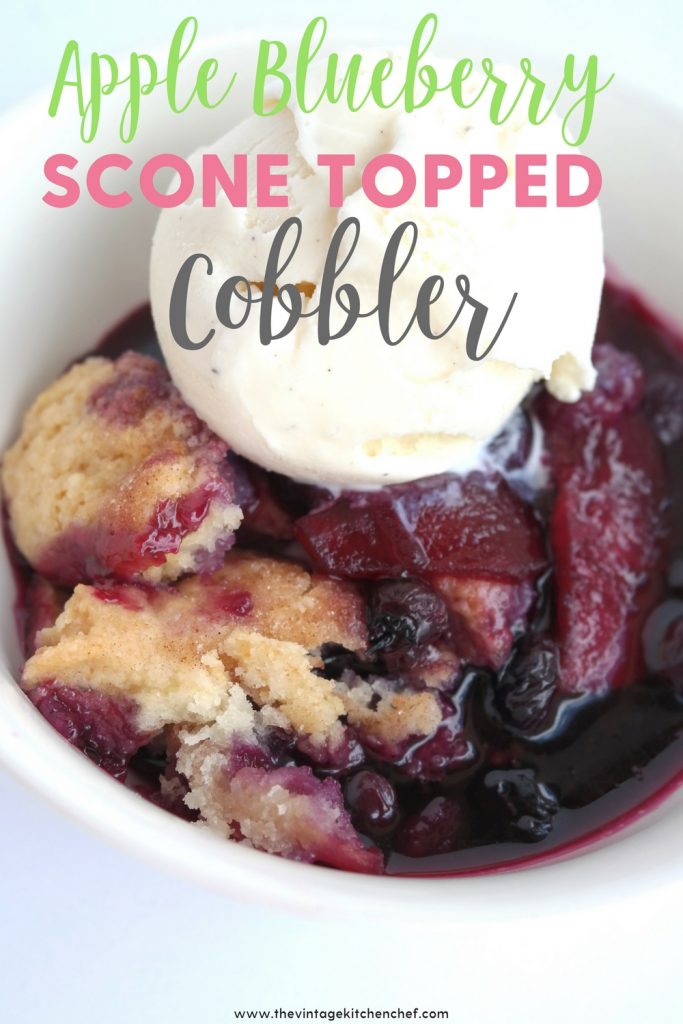 Blueberries, apples, and scones...oh my! Delightfully delicious scones ...
