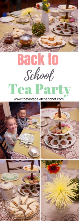 Launch the new school year with a simple, fun Back to School Tea Party ...