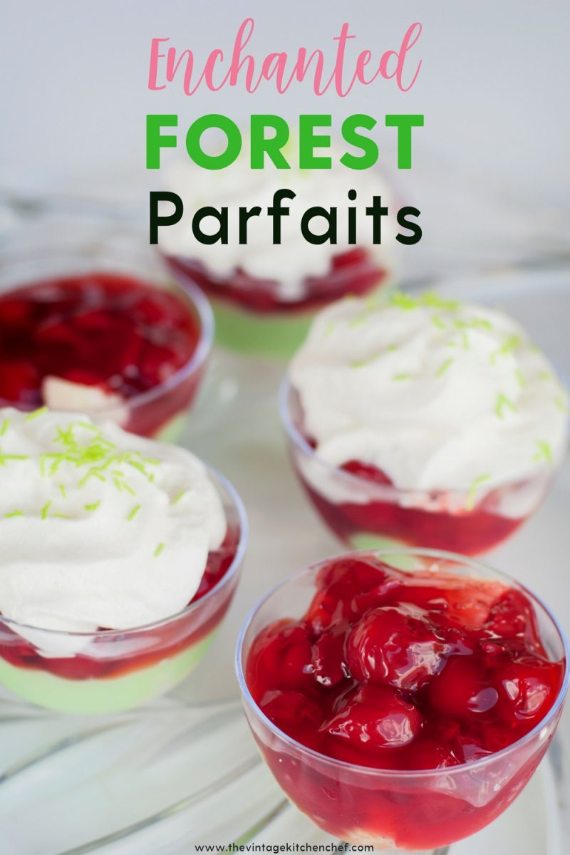 Tiny Enchanted Forest Parfaits are not only fanciful and delicious but ...