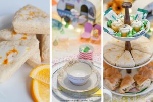 A magical Winter Wonderland Tea Party complete with sparkle, soft ...