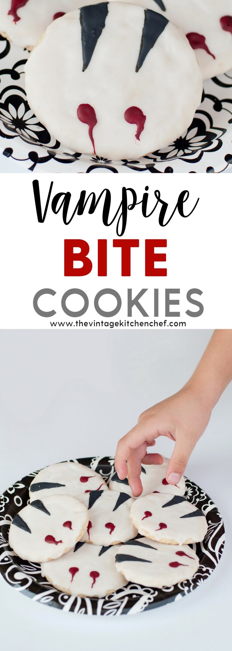 Vampire Bite Cookies are a great Halloween treat for little vampires ...