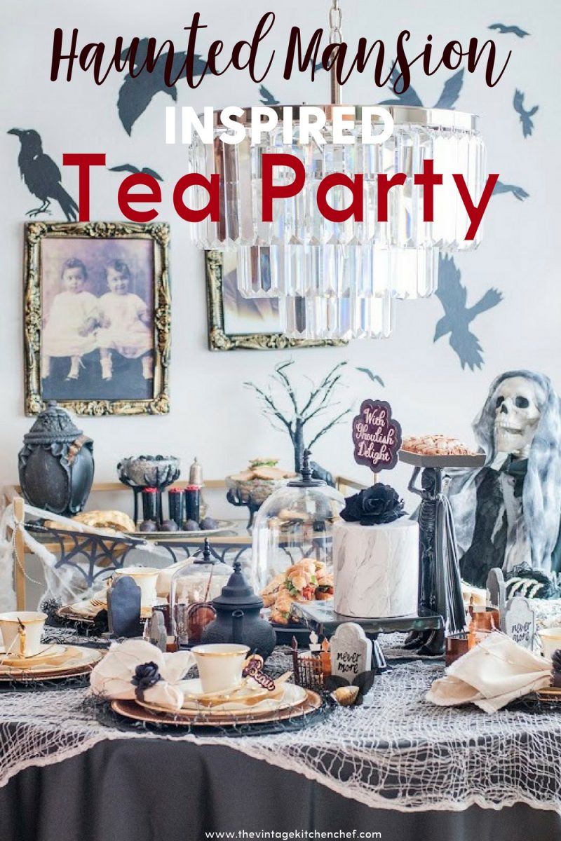 What's more fun than a Halloween tea party? A Haunted Mansion Inspired ...