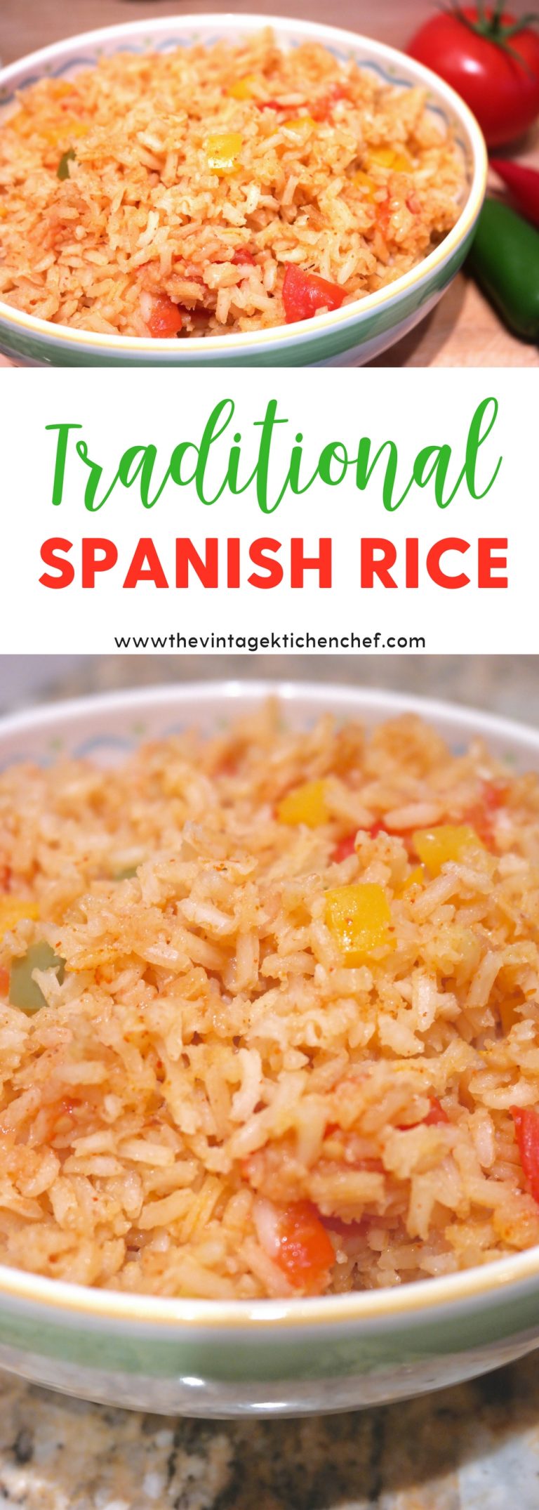 Easy and authentic Traditional Spanish Rice is the perfect ...
